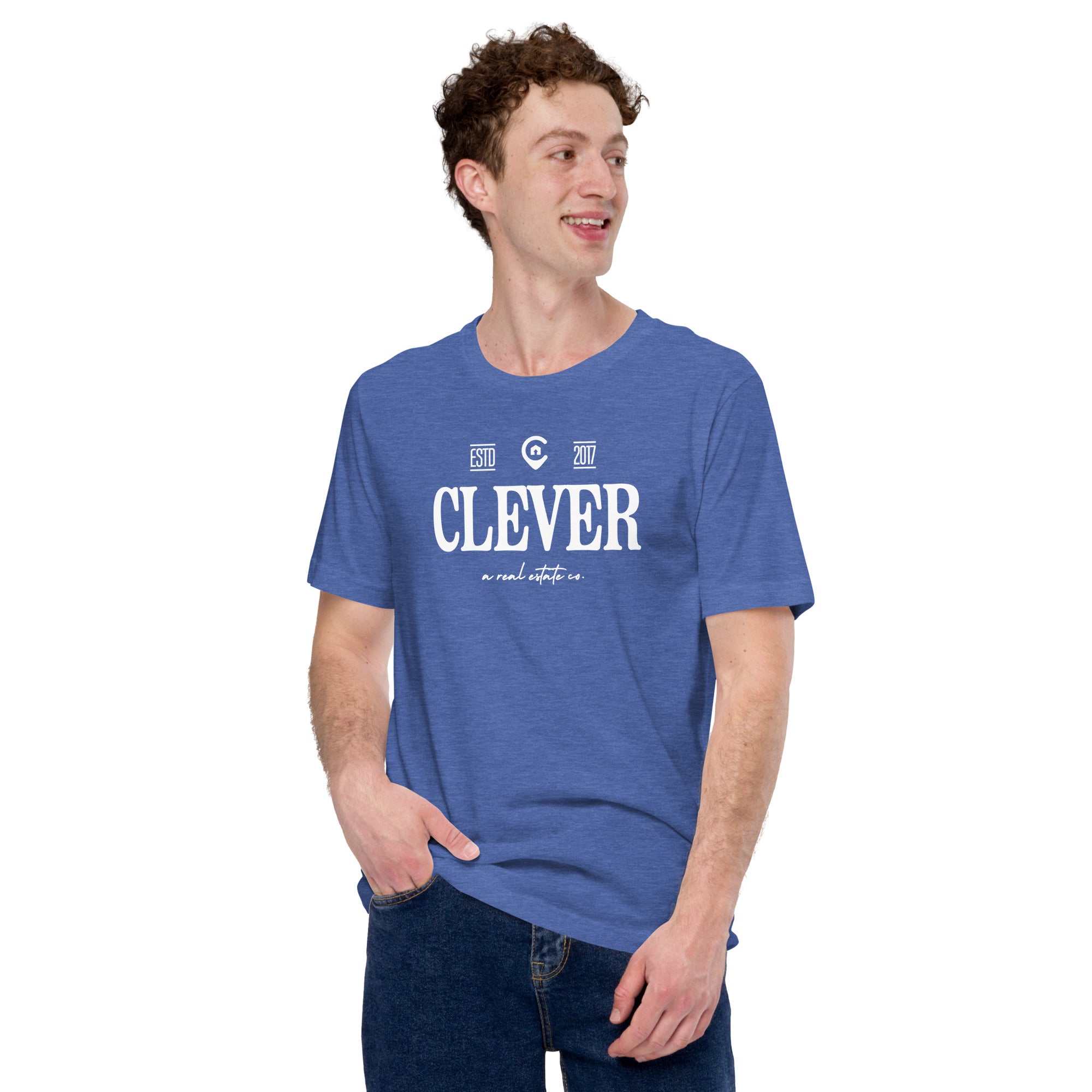 Clever Collegiate Unisex t-shirt – Clever Swag Store